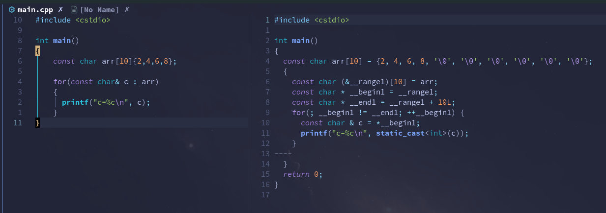 nvim 使用 cppinsights - William